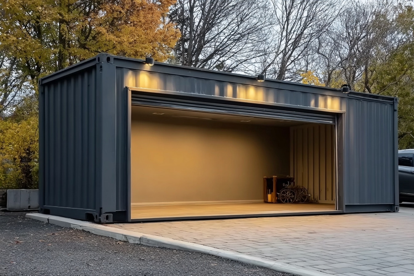 Garage container : transformer un conteneur en atelier parfait